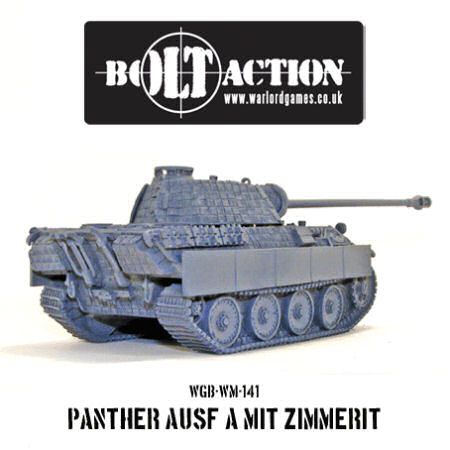 [TMP] New Bolt Action Panther Ausf A mit zimmerit