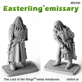 [TMP] New Lord of the Rings Metal Mithril Miniature: MS580 Easterling Emissary