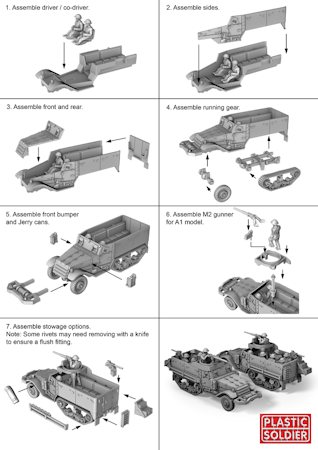 [TMP] Plastic Soldier Company Releases 15mm Allied M5 Halftrack