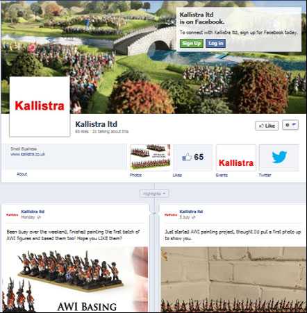 [TMP] Kallistra Now on Facebook