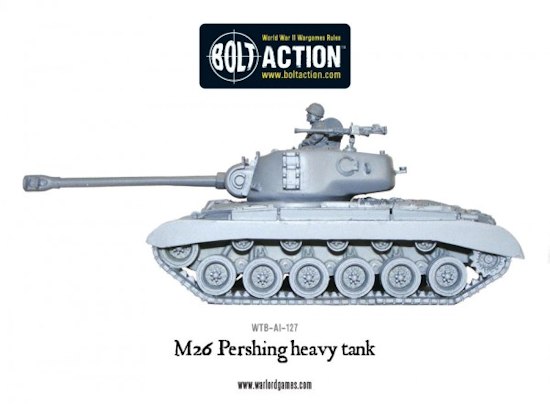 [TMP] Warlord Games Release Bolt Action 1:56 Scale M26 Pershing Heavy Tank