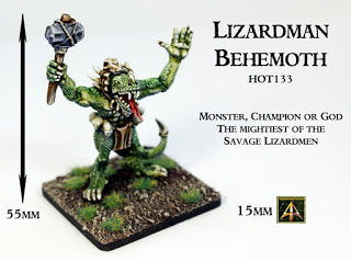 [TMP] Lizardman Behemoth Released for HOT 15mm Fantasy Range