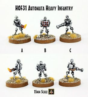 [TMP] 15mm Automata Robots Updated & Value Pack HOF Range